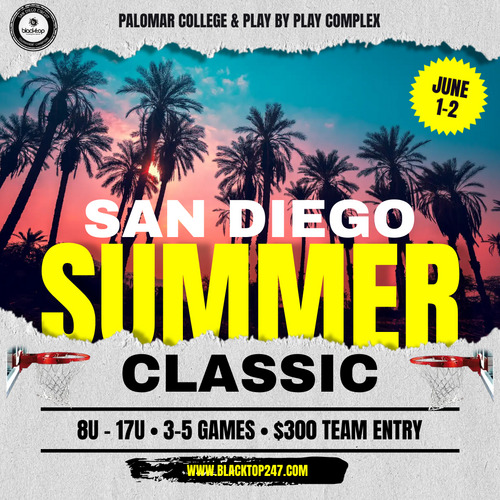 San Diego Summer Classic Schedule Jun 1 2 2024