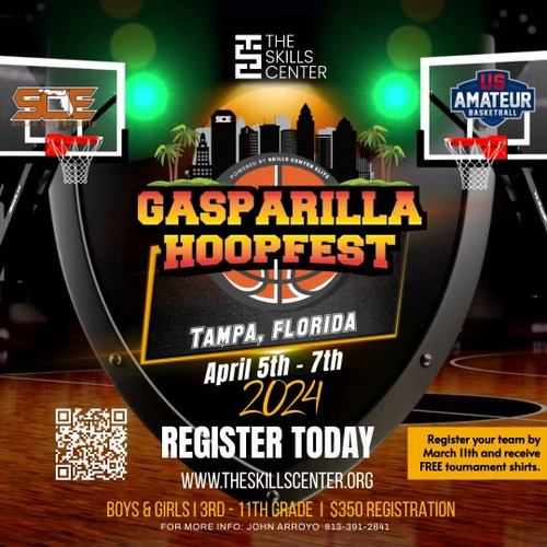 SCE Gasparilla Hoopfest - Schedule - Apr 6-7, 2024