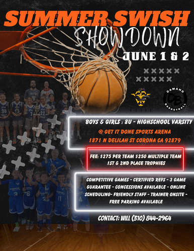 Summer Swish Showdown - Schedule - Jun 1-2, 2024