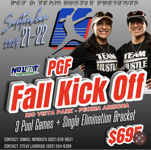 Fall Kick Off - Schedule - Sep 21-22, 2024