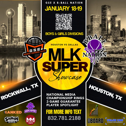 GSE x BBN MLK SHOWCASE (HOUSTON) - Schedule - Jan 18-19, 2025