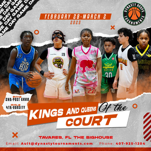 Kings & Queens Of The Court - Schedule - Feb 28 - Mar 2, 2025