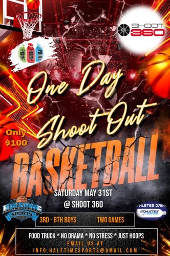 Athletes Water One Day Hoops - Schedule - May 31, 2025