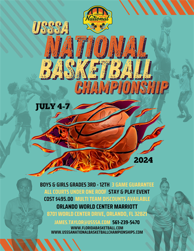 National Basketball Championship 2024 - Schedule - Jul 4-7, 2024