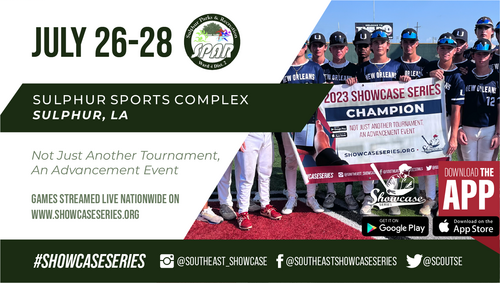 Showcase Series @ Sulphur Complex - Schedule - Jul 26-28, 2024