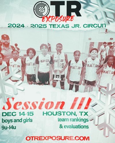 Texas Jr Circuit Session III - Schedule - Dec 14-15, 2024